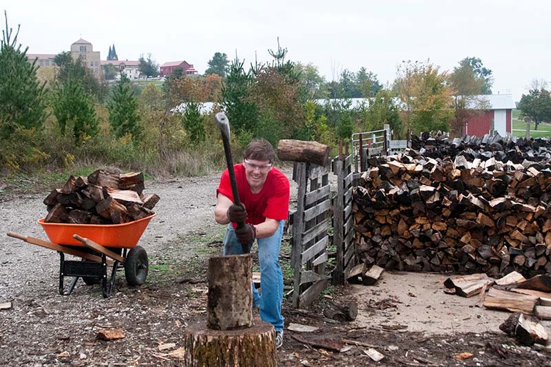 Project Warm seeks households needing firewood Saint Meinrad Archabbey